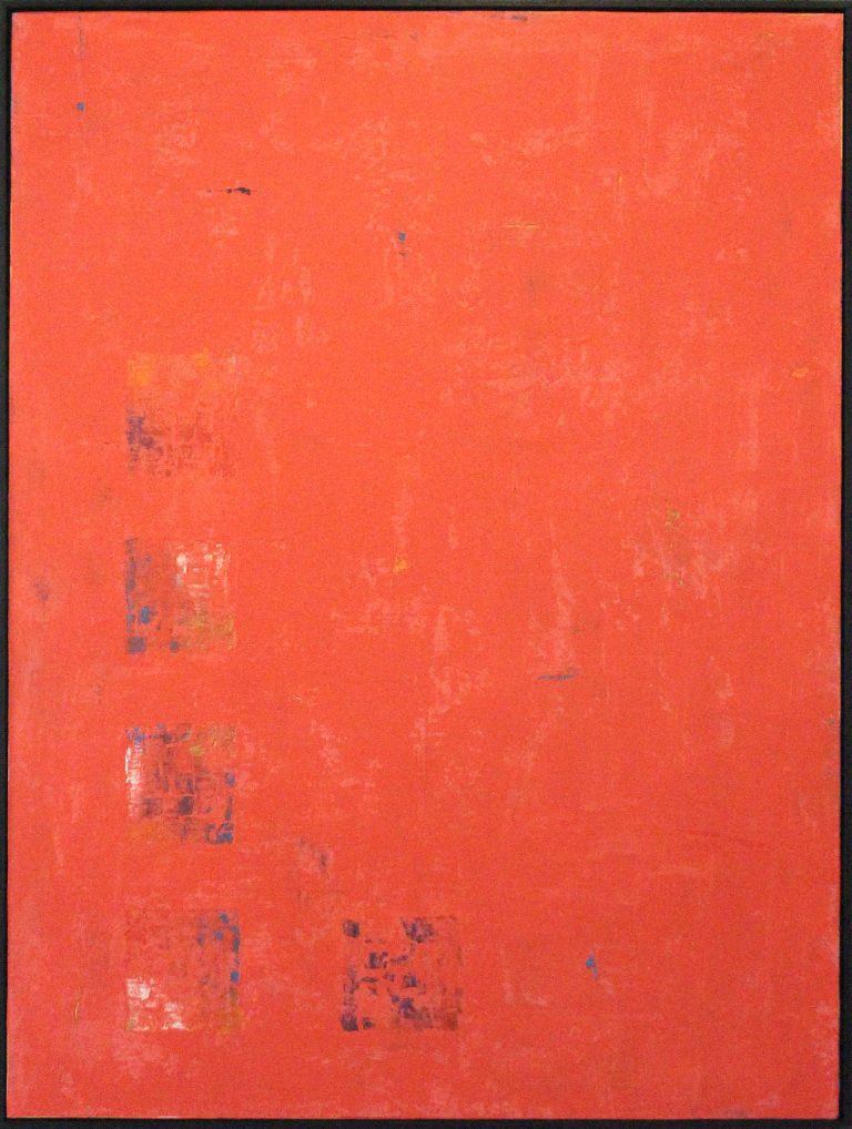 cold wax & oil works @ Mary Stratton