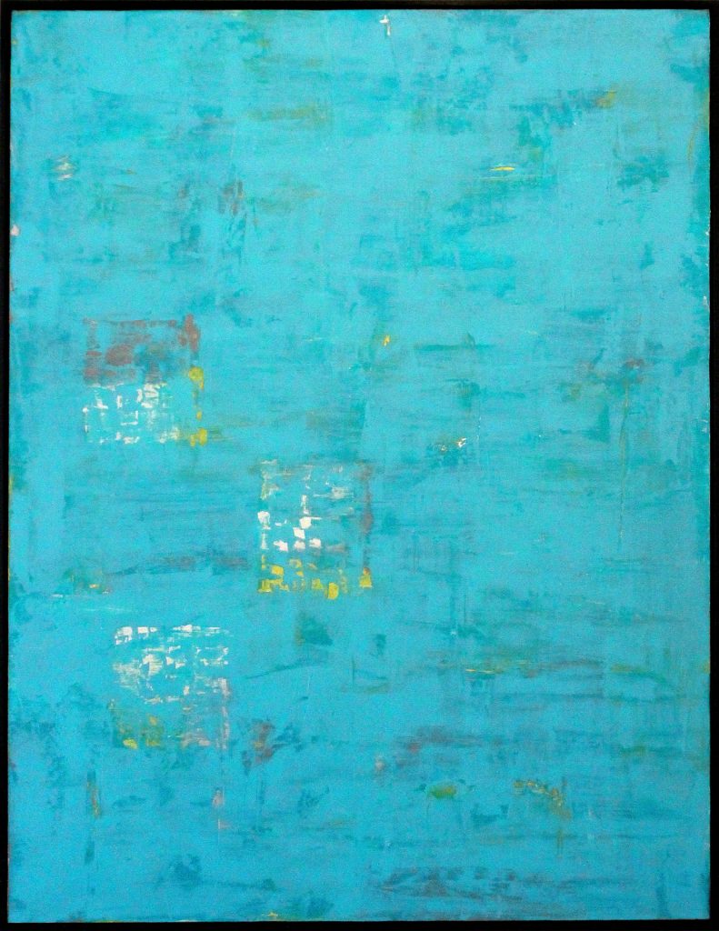 cold wax & oil works @ Mary Stratton